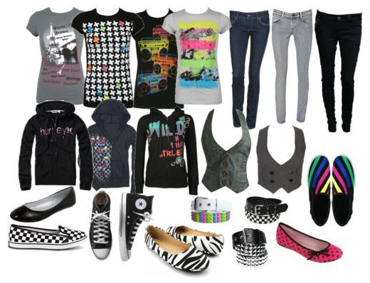 SCENE oblečení :: Scene-styl